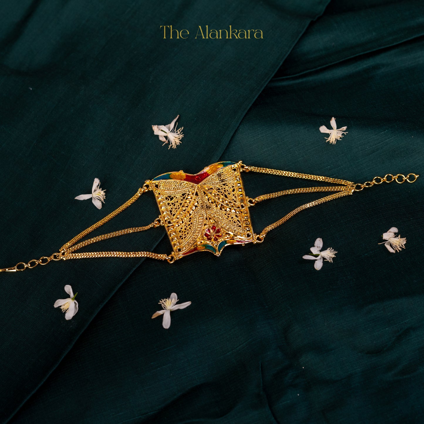Alankara Goldplated Minakari Traditional Mantasa – THE ALANKARA